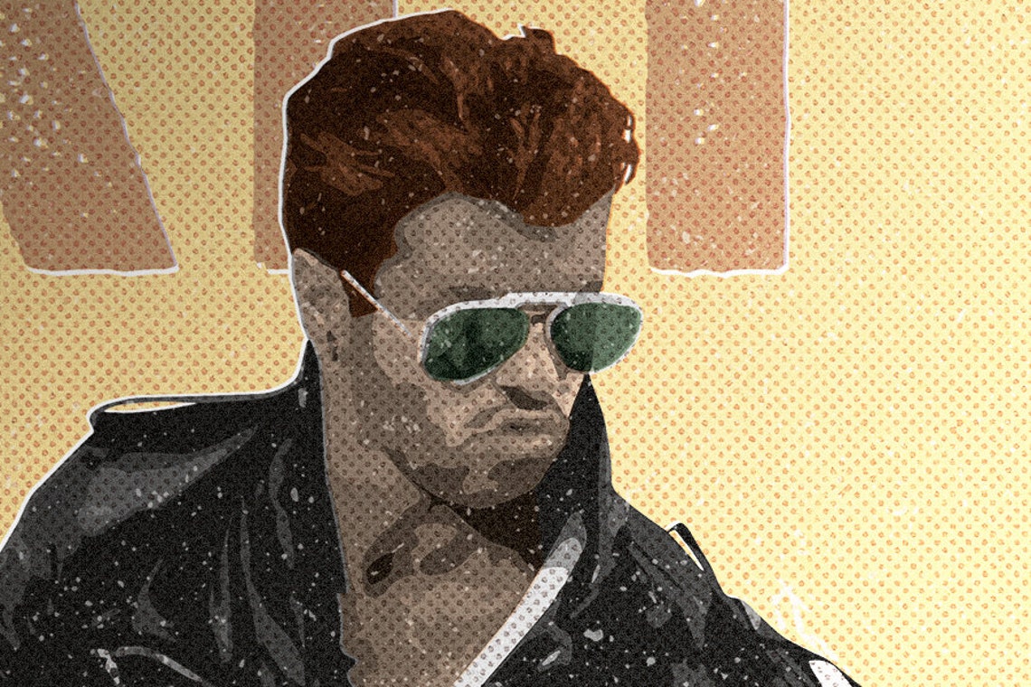 George Michael Art Print Poster Artwork Graphics Graphic | Etsy