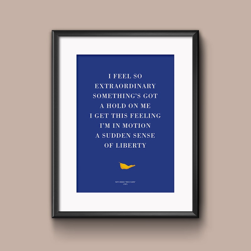 New Order Poster - Etsy