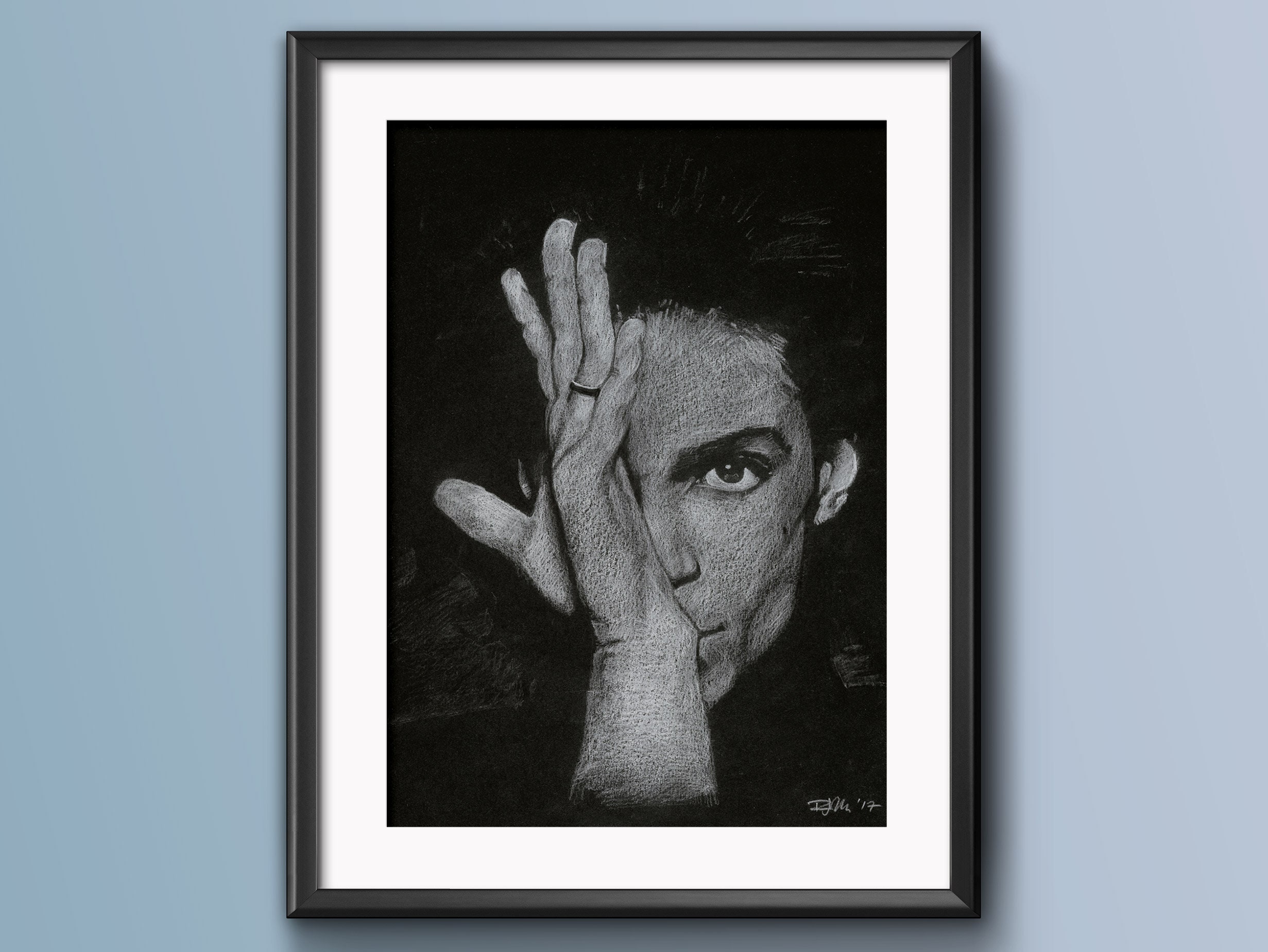 Prince, Prince Rogers Nelson, Art Print, Drawing, Portrait, Artwork ...