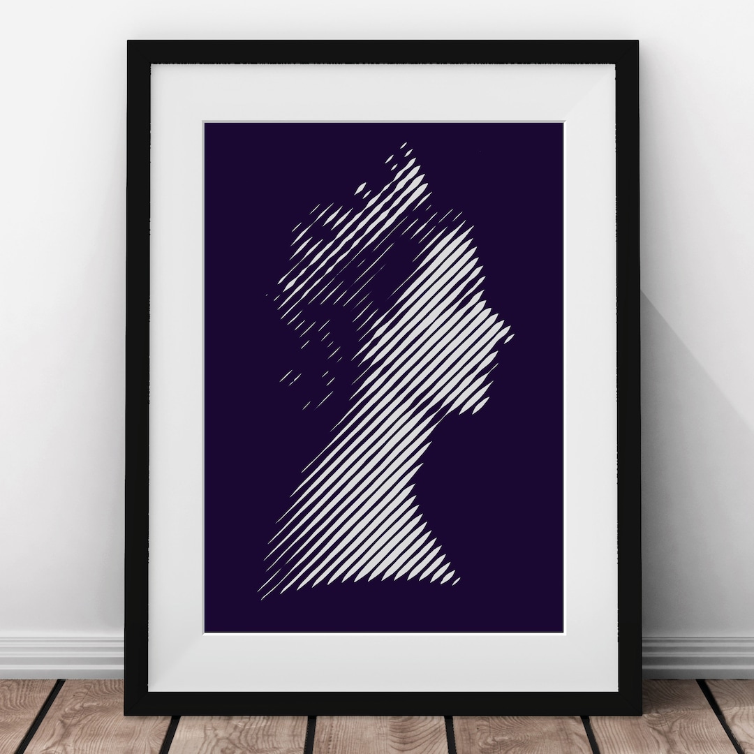 Queen Elizabeth II Portrait – Hand-cut Paper – Wall Art – Queen ...