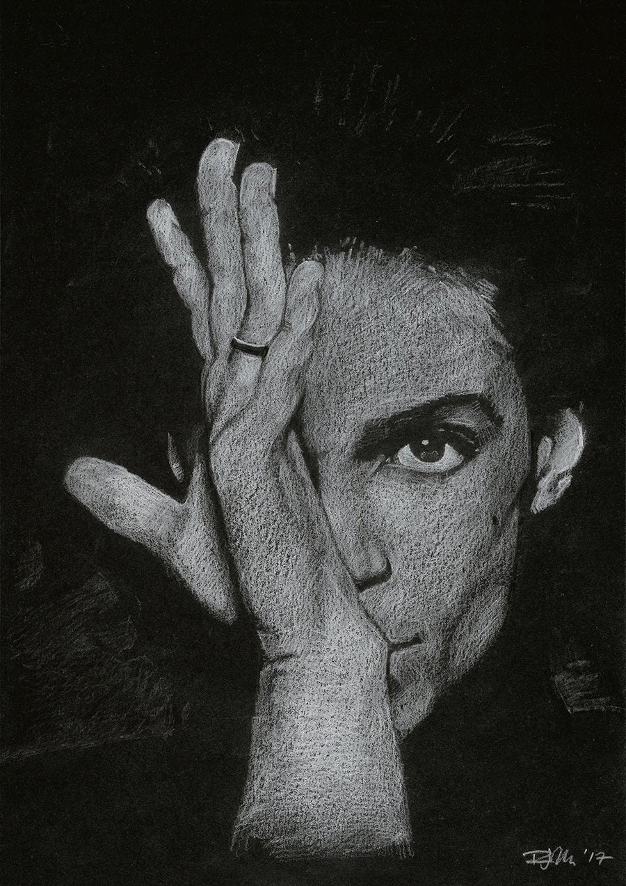 Prince, Prince Rogers Nelson, Art Print, Drawing, Portrait, Artwork ...