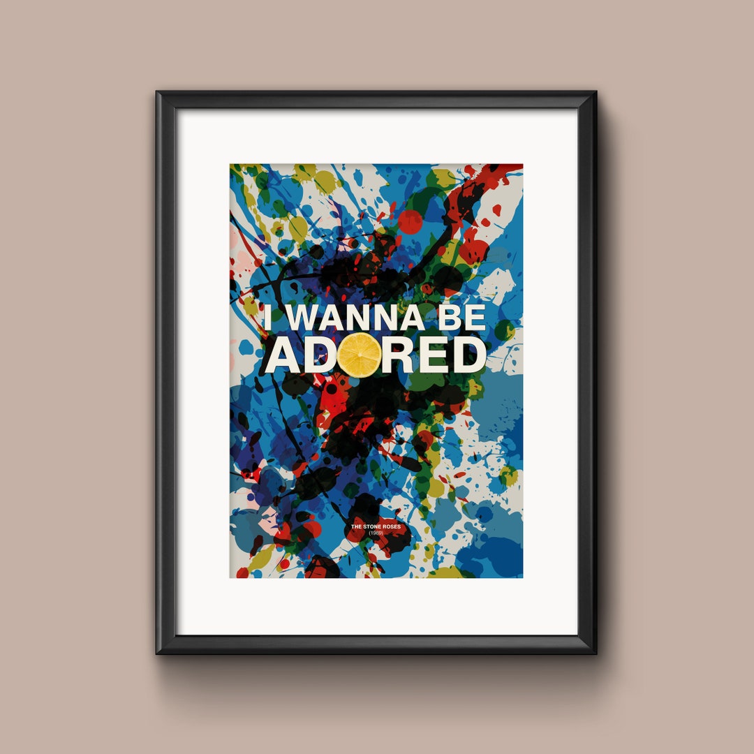 Stone Roses, I Am the Resurrection, Lyrics, Print, Poster, Graphics ...