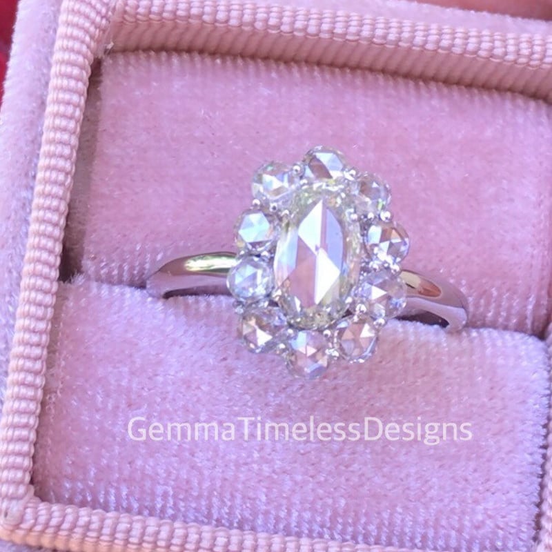 Rose Cut Diamond - Etsy