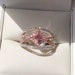 Natural Untreated Pink Diamond Ring - Etsy
