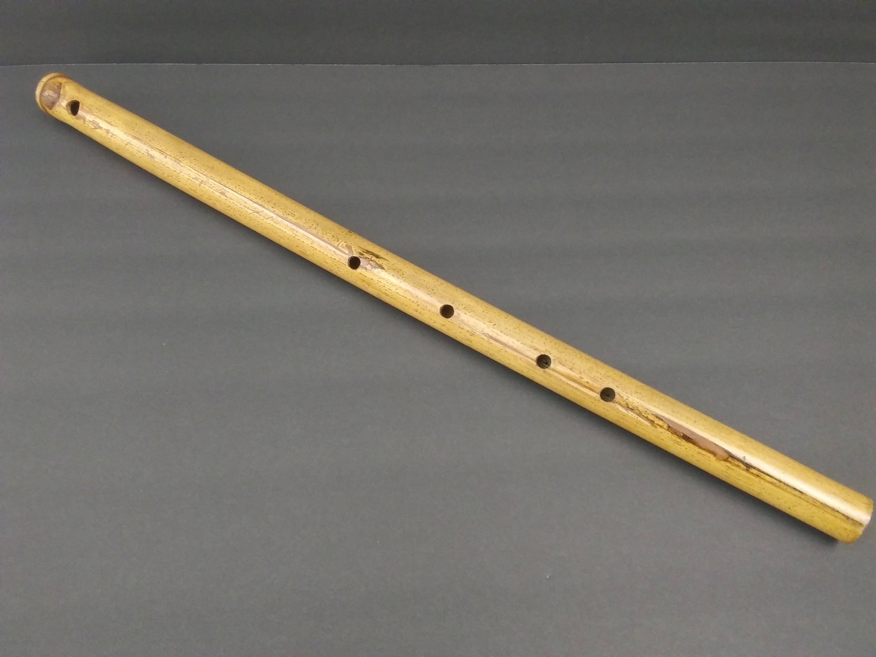 Bamboo Flute Cm Pentatonic Long Node Concert Tuned - Etsy
