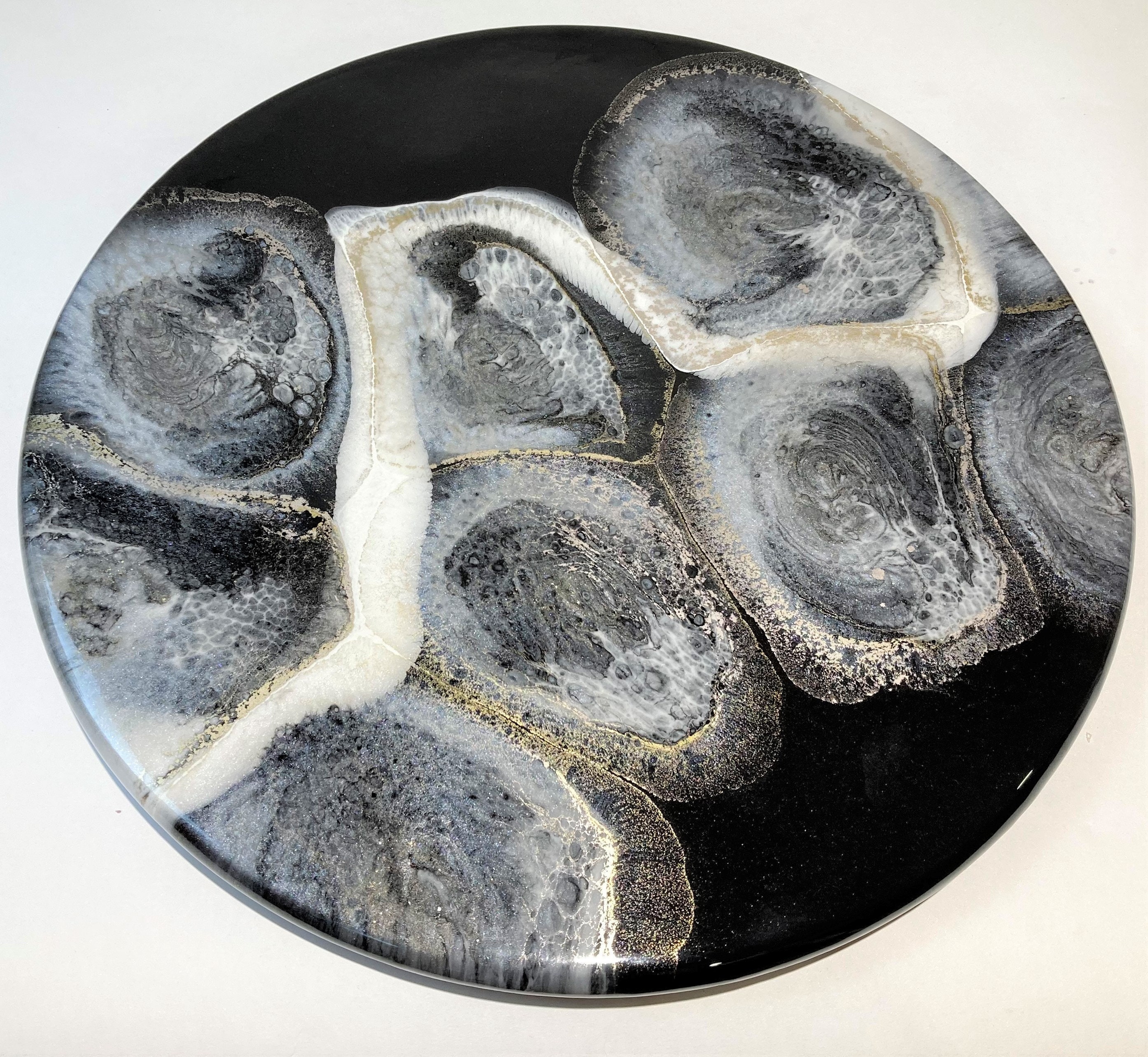 Lazy Susans River Rocks Decorative Epoxy Turntable for - Etsy