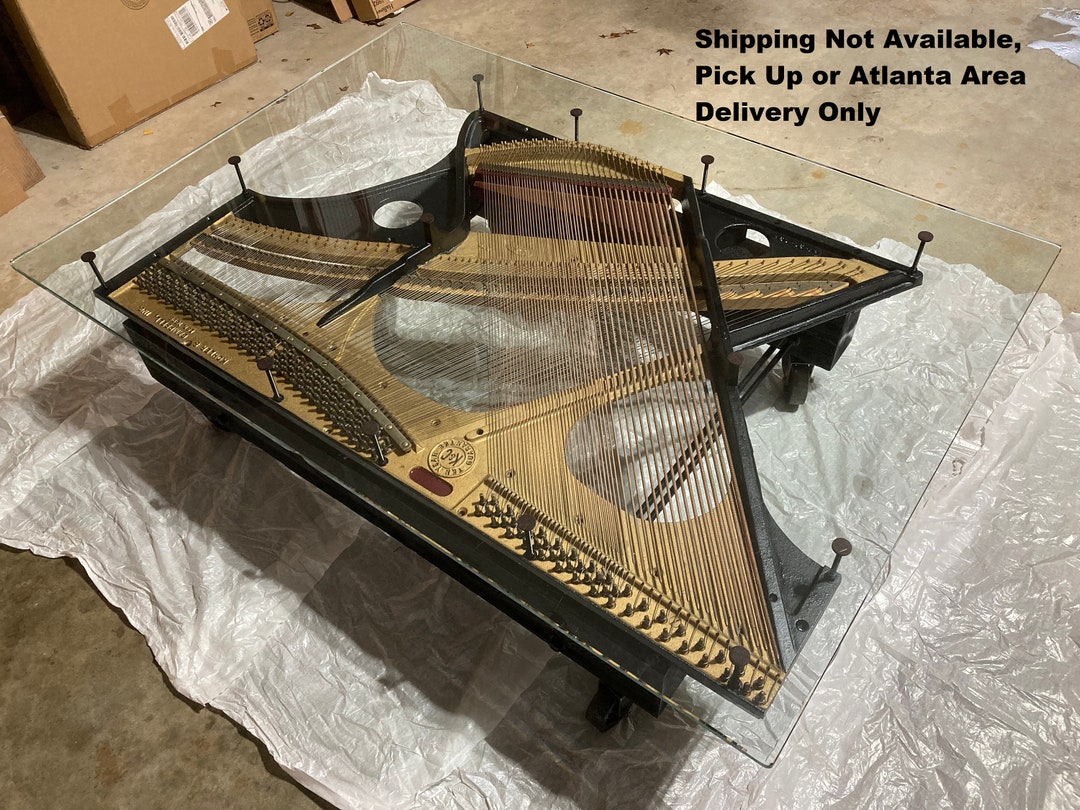 Piano Harp Coffee Table, Modern Decor Table - Etsy