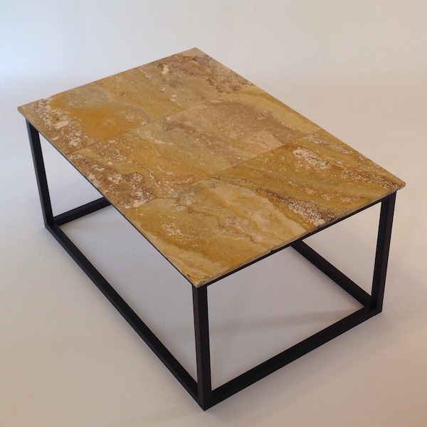 Travertine Coffee Table - Etsy