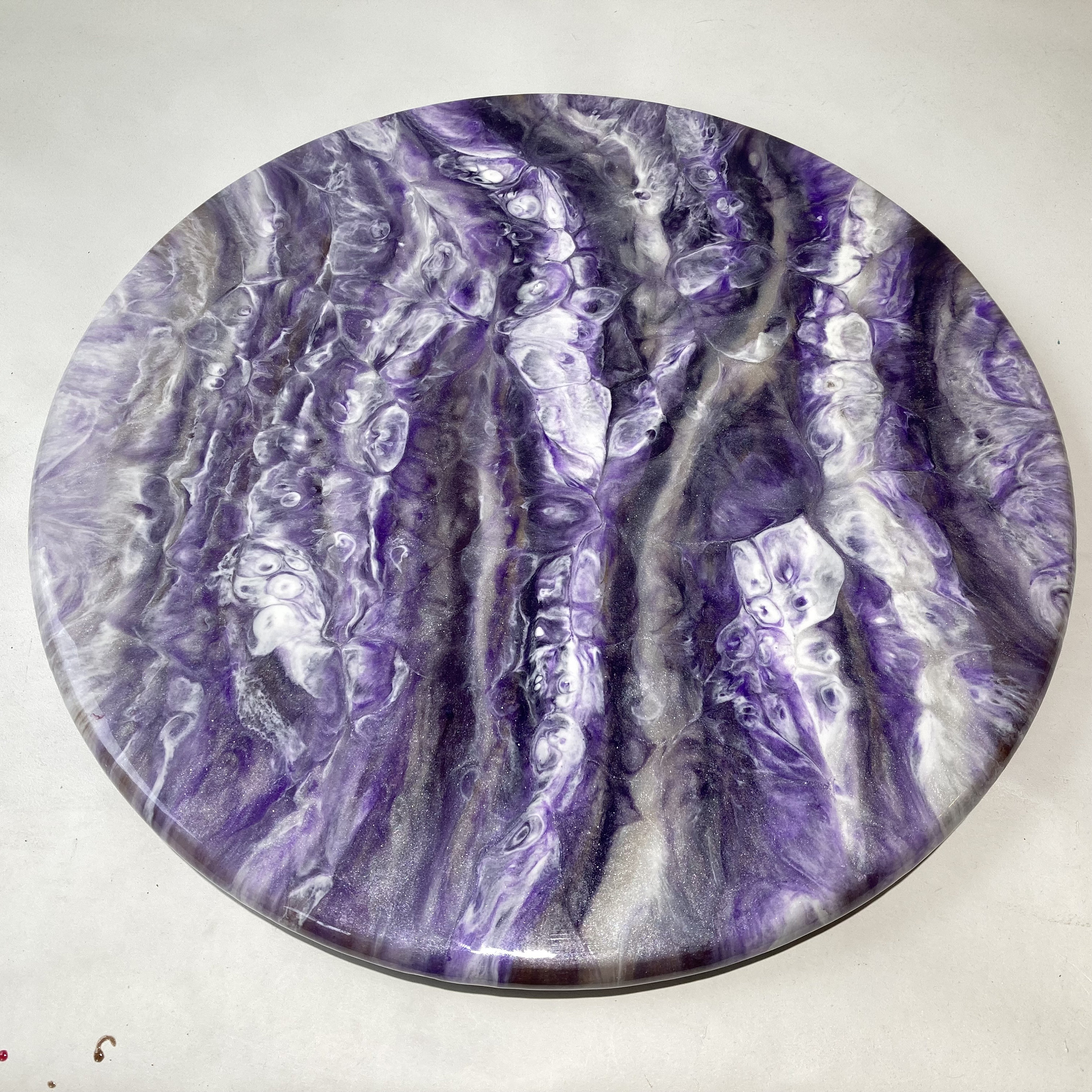 Lazy Susans - River Rocks Patterns, Decorative Epoxy Turntable for ...