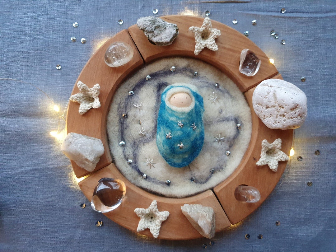 Winter and Advent Circle - Etsy