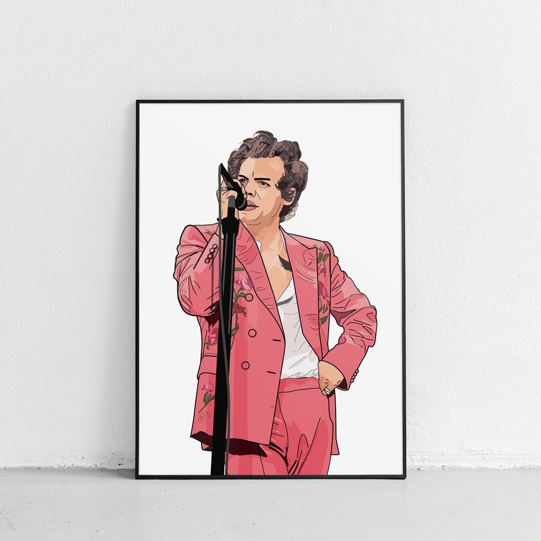 How To Draw Harry Styles Pop Art
