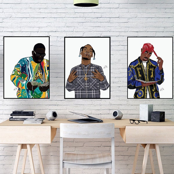 Rapper Poster - Etsy UK