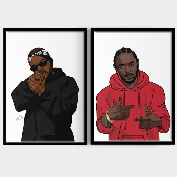 West Coast Rappers Poster