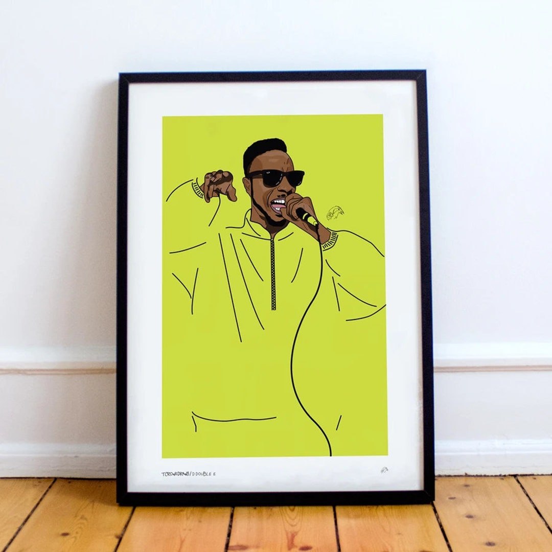 D Double E Poster Print Rap Pop Art Bedroom Bathroom Home - Etsy