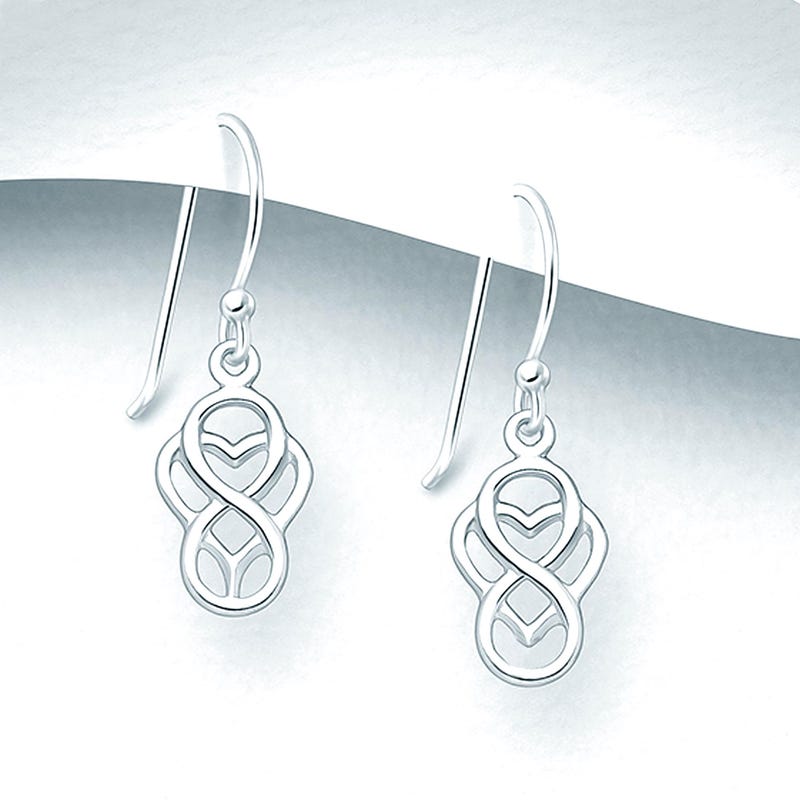 Infinity Earring - Etsy