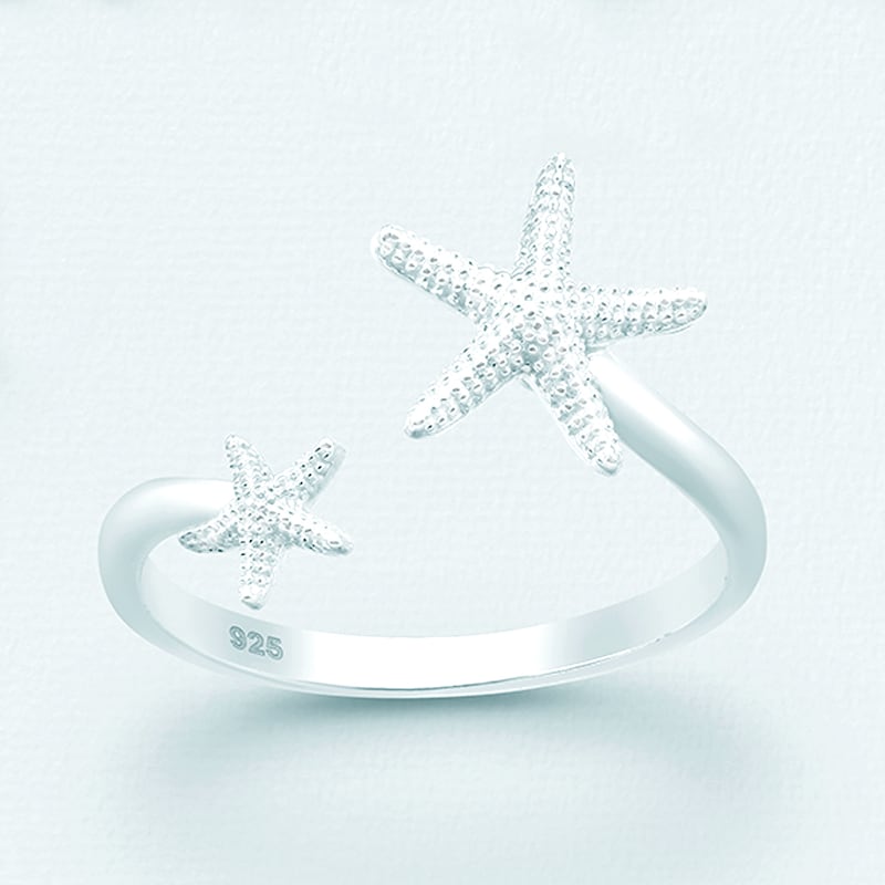 Starfish Ring - Etsy