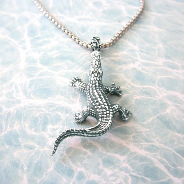 Crocodile Tooth Necklace - Etsy