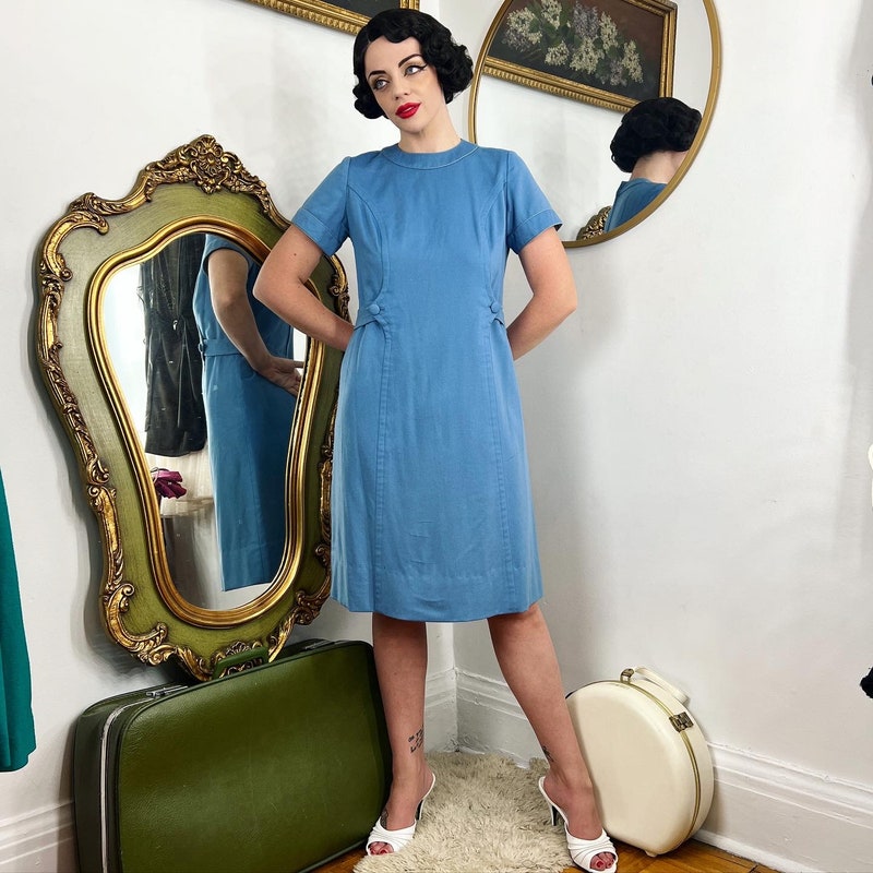 Periwinkle Dress - Etsy