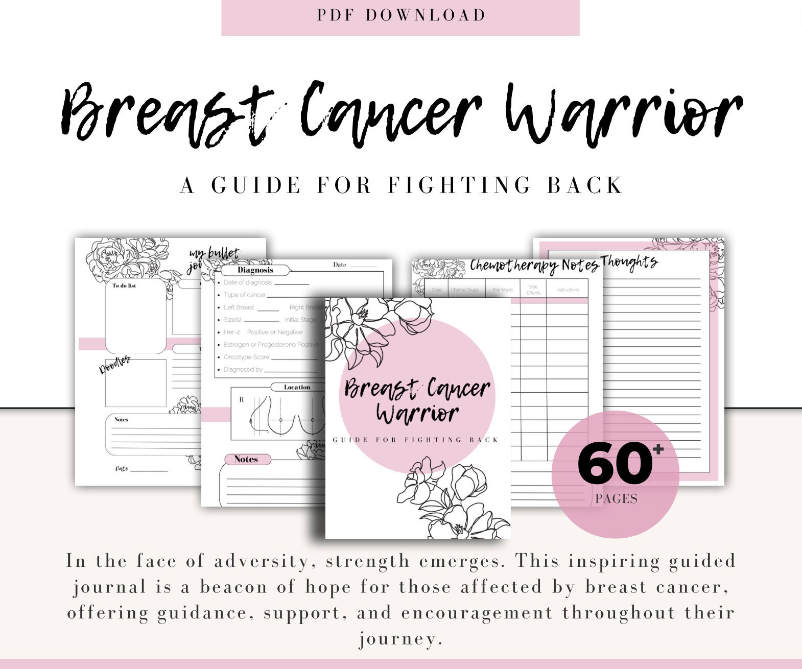 Breast Cancer Recovery Journal: A Guided Journey of Healing and ...