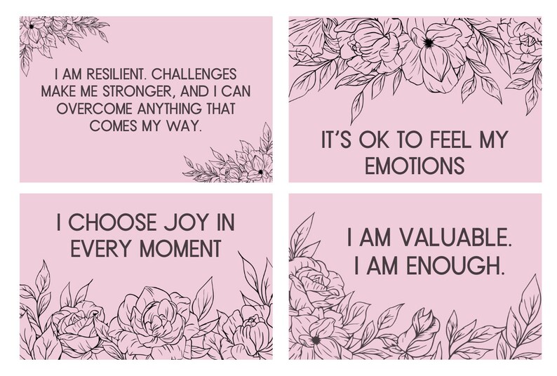 Affirmation Cards - Etsy