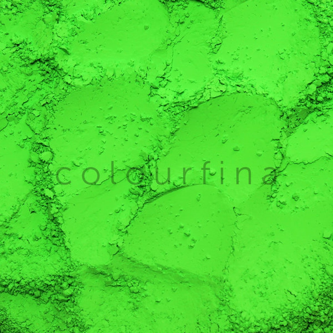 Neon Green Fluorescent Pigment - Etsy