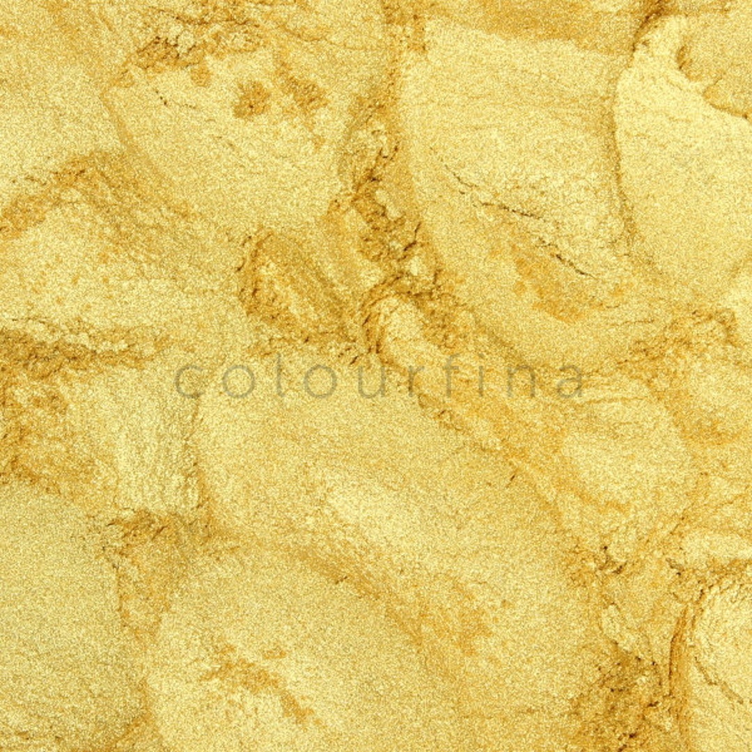 Shimmer Gold Mica Powder - Etsy