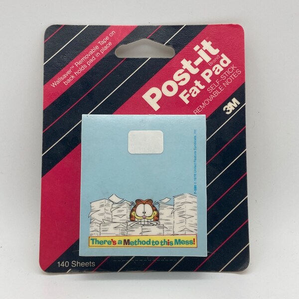 Garfield Post It Notes - Etsy