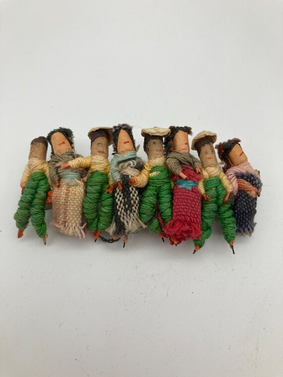 Vintage worry doll hair - Gem