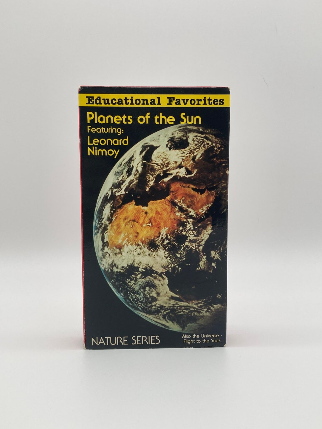 Planets of the Sun With Leonard Nimoy Educational Favorites VHS Tape ...