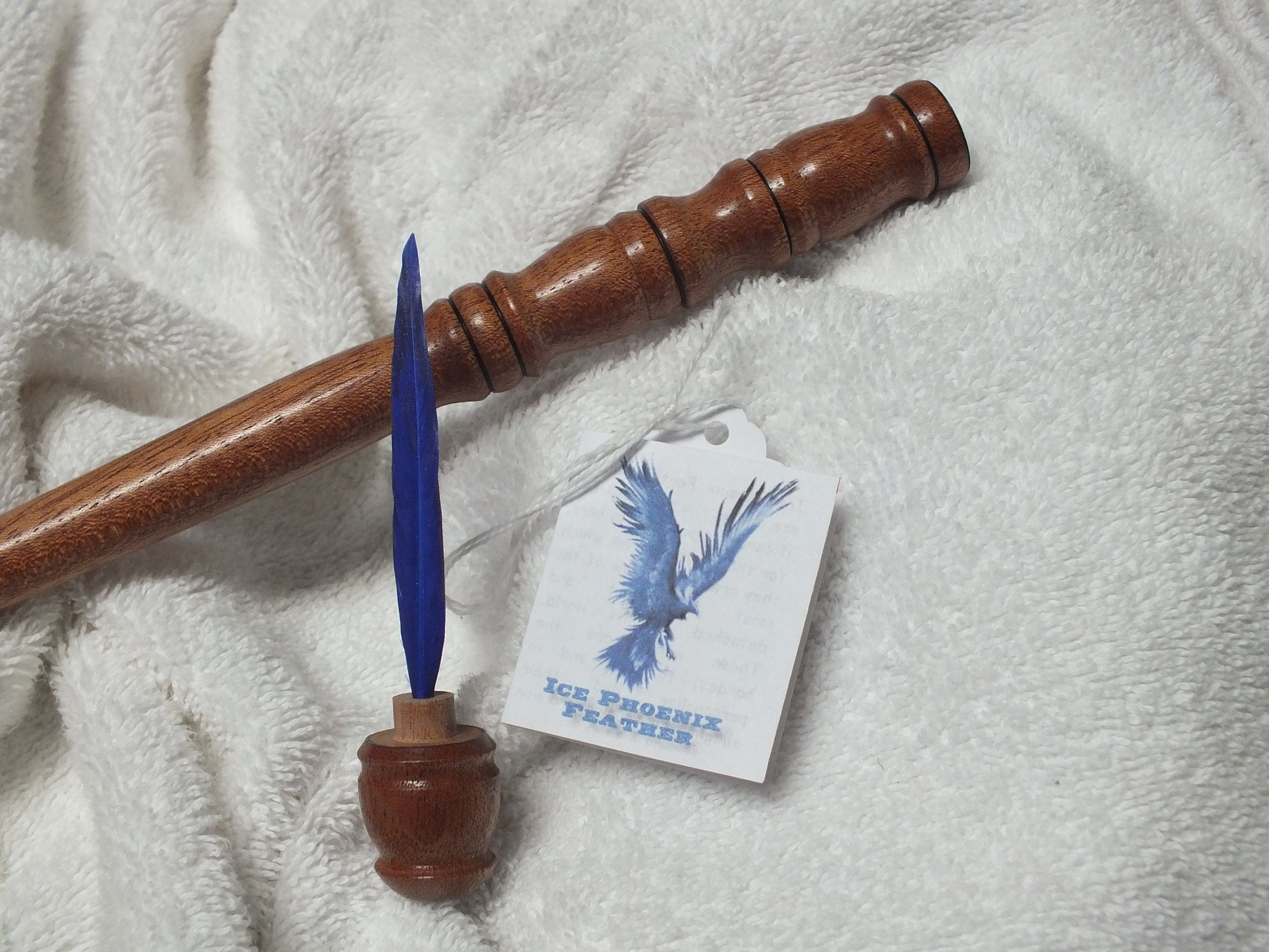 Magic Wand Ice Phoenix Feather - Etsy