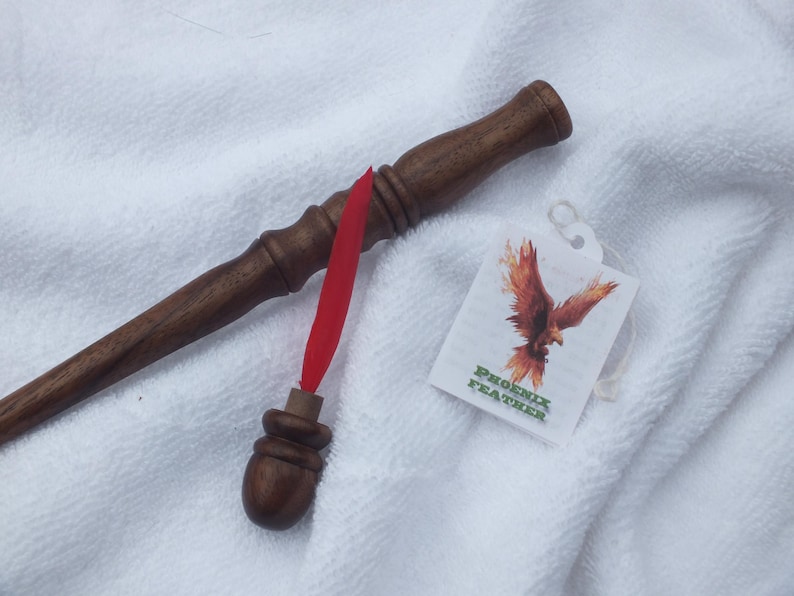 Magic Wand Phoenix Feather - Etsy