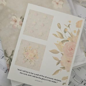 Faith Journaling Cards, Faith Notes, Scripture, Stationery - Etsy