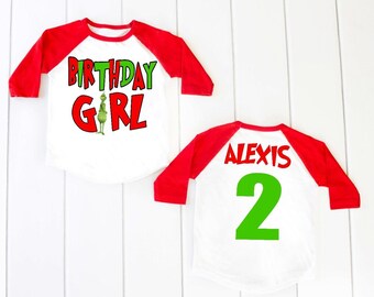 Grinch birthday | Etsy