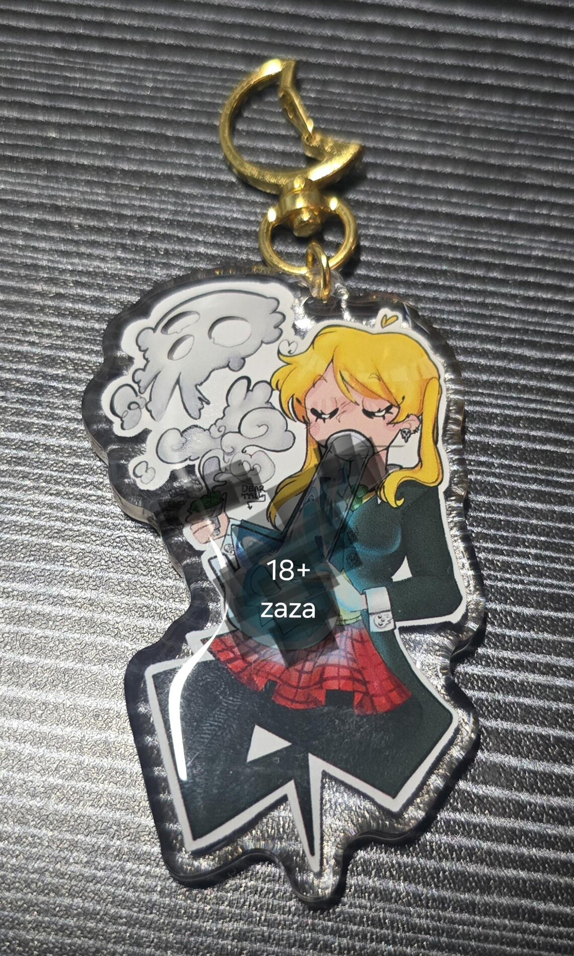 Soul Eater Maka Albarn Acrylic Keychain - Etsy