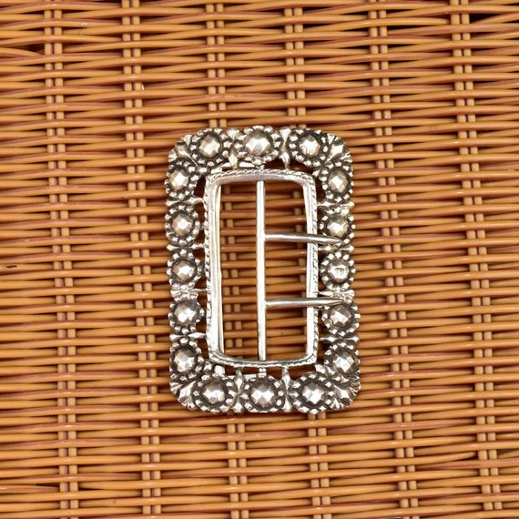 Antique English Sterling Silver Nurses Belt Buckle, L… - Gem