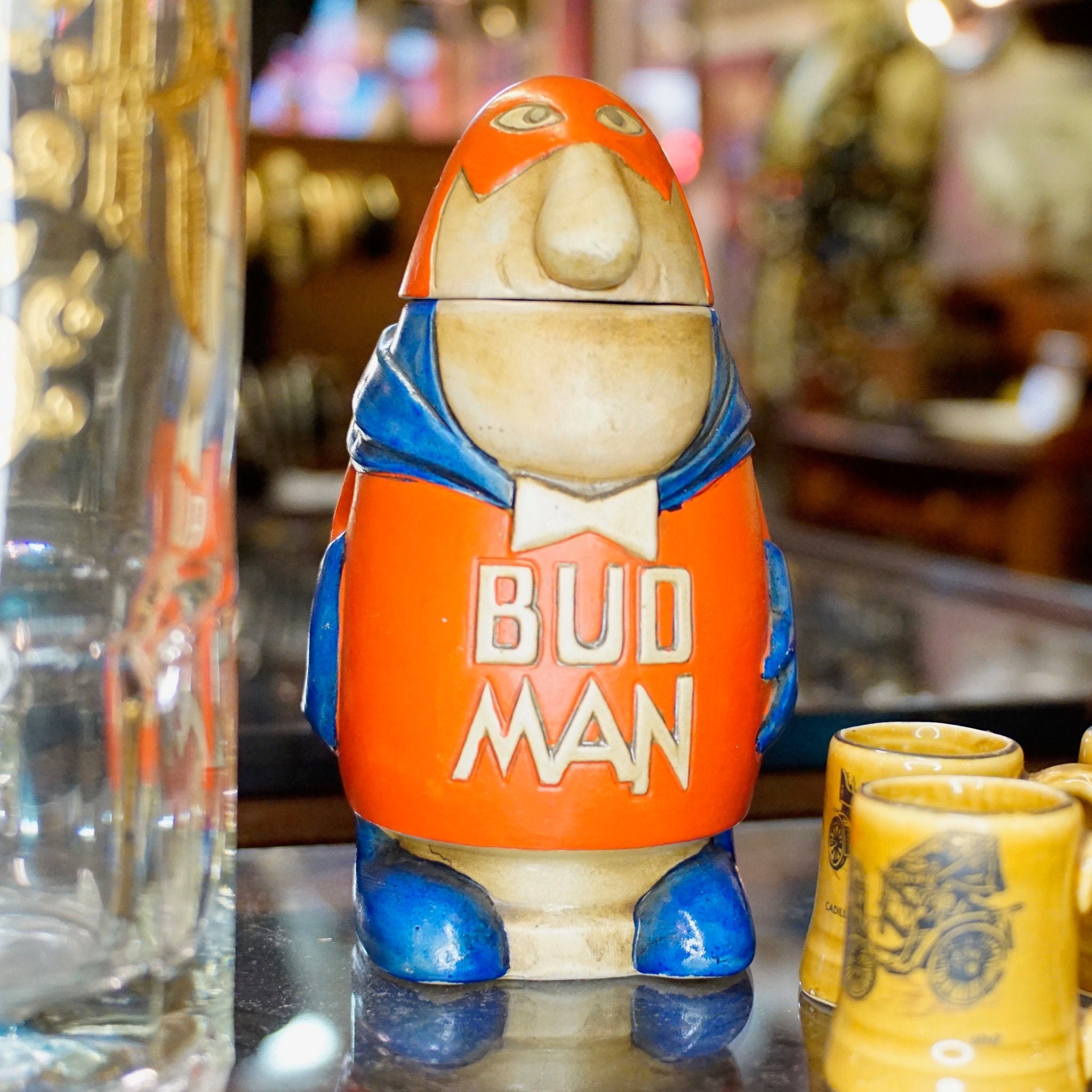 Bud Man Beer Stein for sale | Only 4 left at -60%
