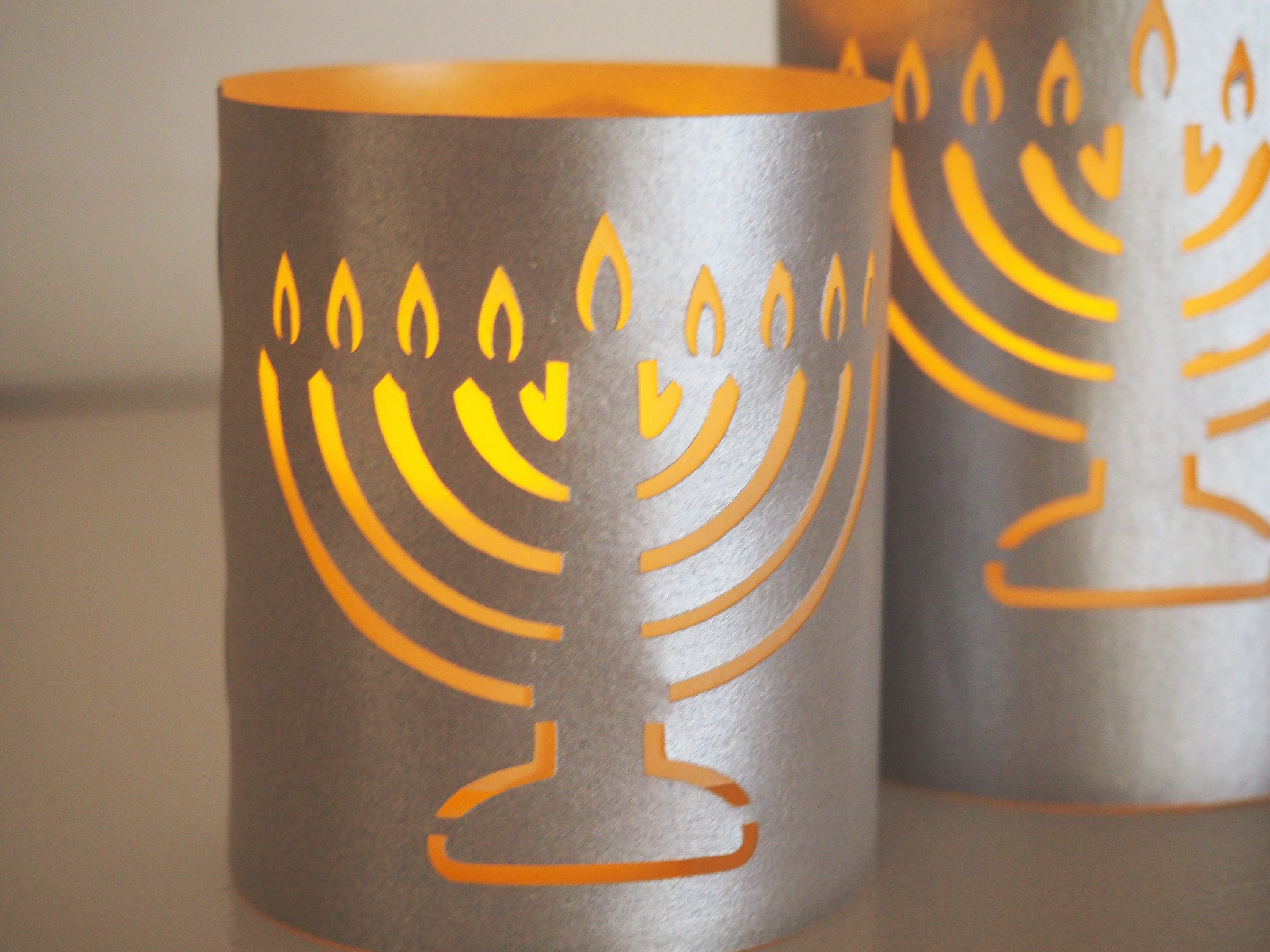 Hanukkah decoration Menora lantern A unique Jewish | Etsy