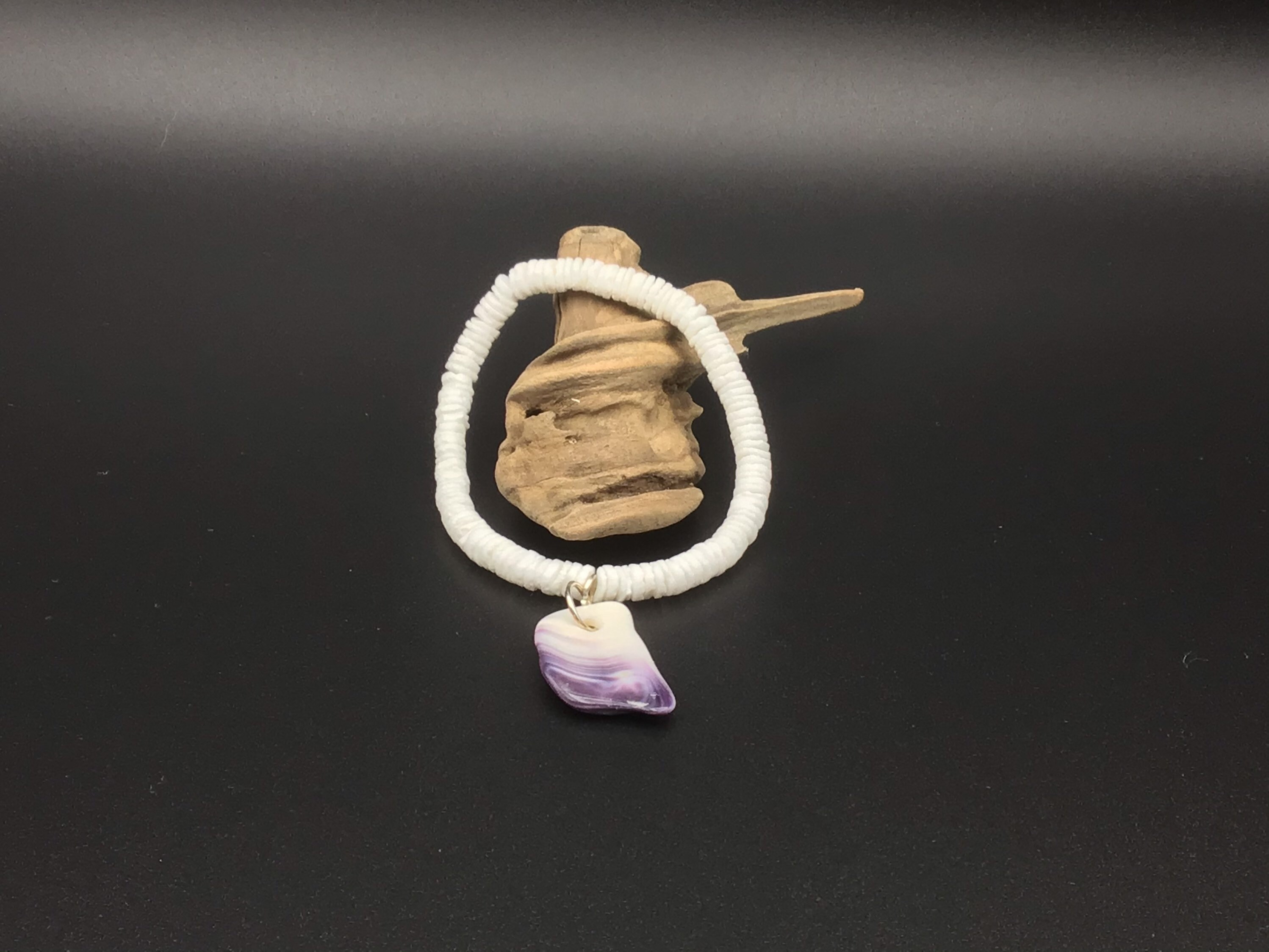 Pucca Shell and Wampum Bracelet - Etsy