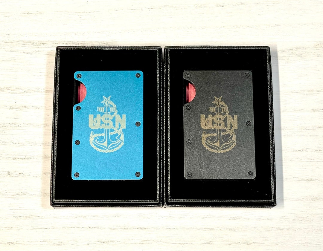 Navy Senior Chief Anchor Wallet - Etsy