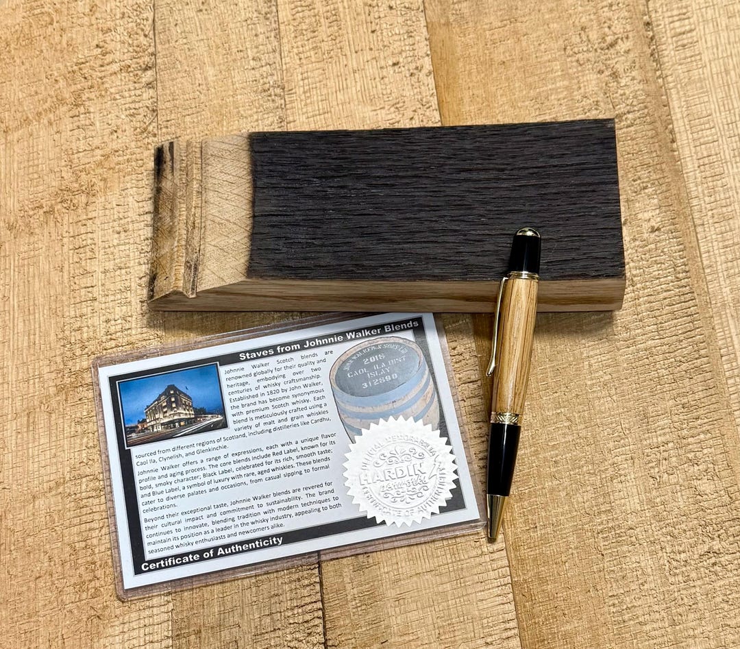 Johnnie Walker Scotch Whiskey Twist Pen - Etsy