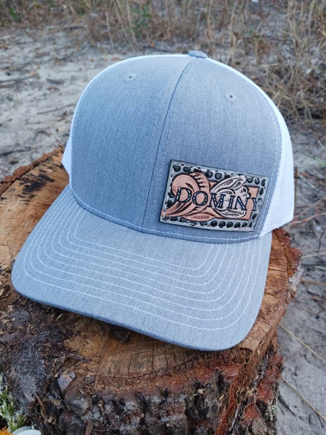 Custom Leather Patch Snap Back Ball Caps With Logo or Brand Tooling - Etsy