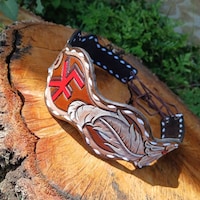 Leather Garter - Etsy