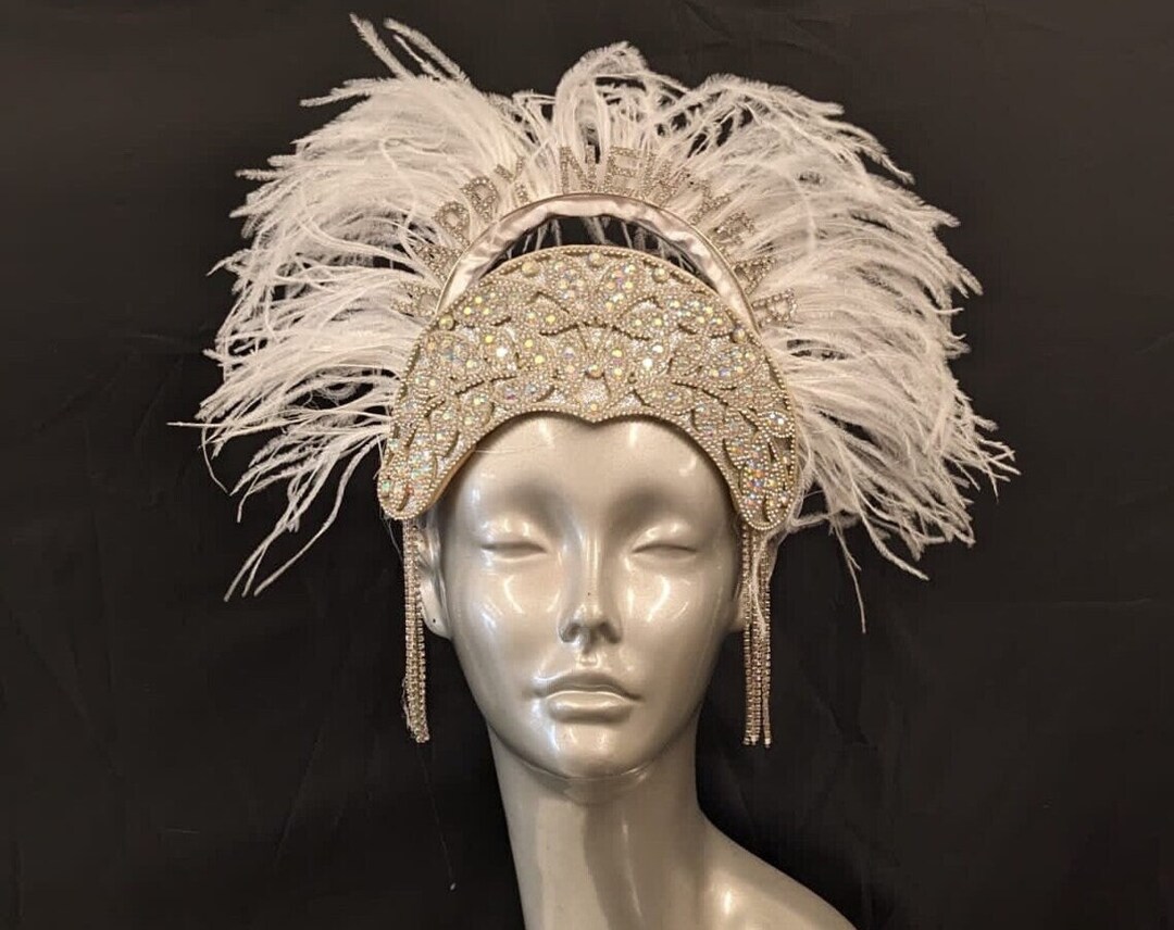 Happy NEW YEAR Iridescent Crystal Crown Elegant UNIQUE Happy New Year ...