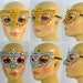 Rhinestone Masquerade Mask - Crystal Gem Party - Mardi Gras - Etsy