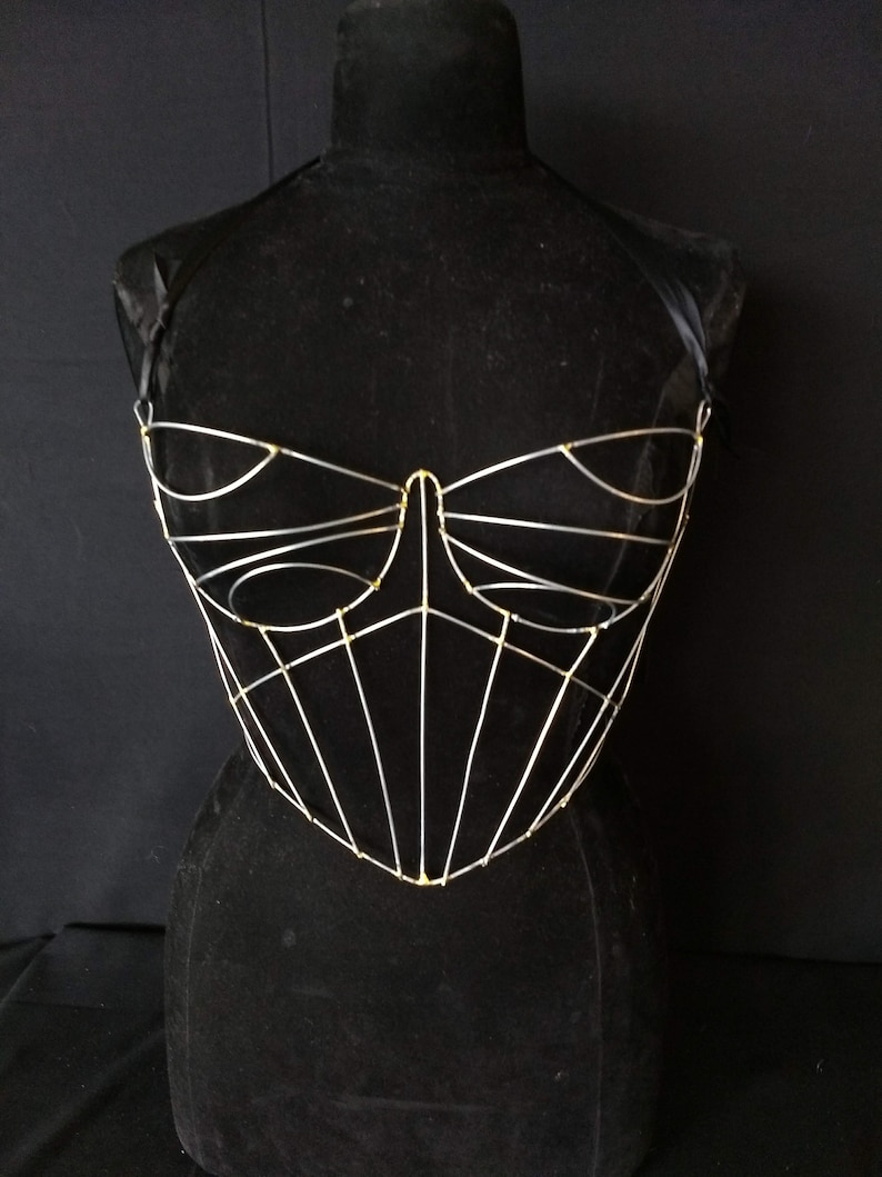 Wire Frame Corset - Avant Garde Sculpture - Unique Art Piece - Etsy