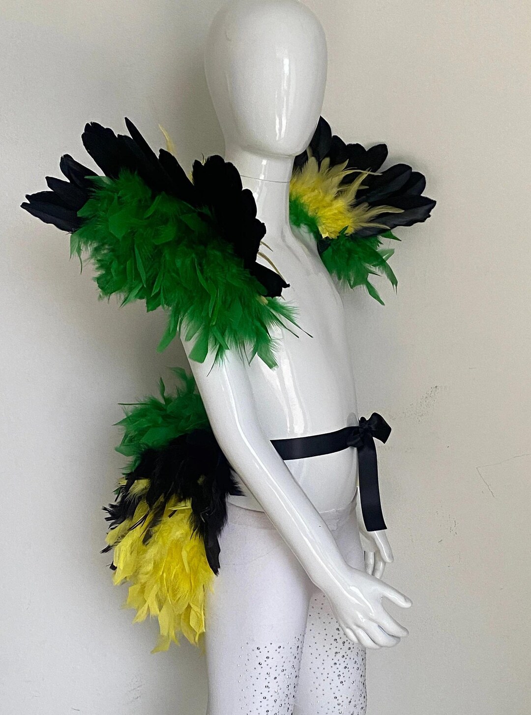 Child Costume Bird Costume Tail and Wings Feathers Feather Tail Tutu ...
