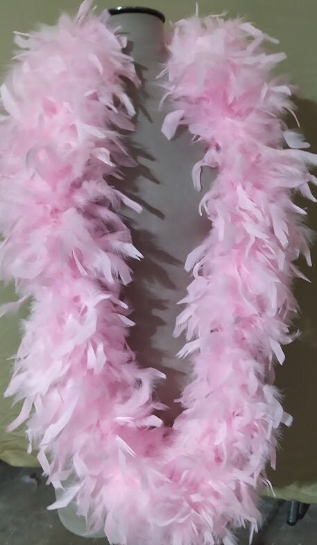 Fluffy Pink Feather Boa - Costume Accessory, Party Decoration - Etsy