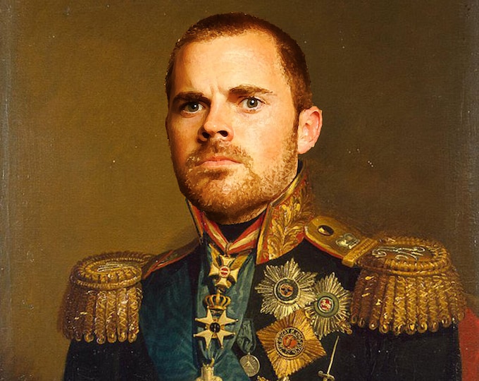 Custom Personalized Military Portraits - Etsy