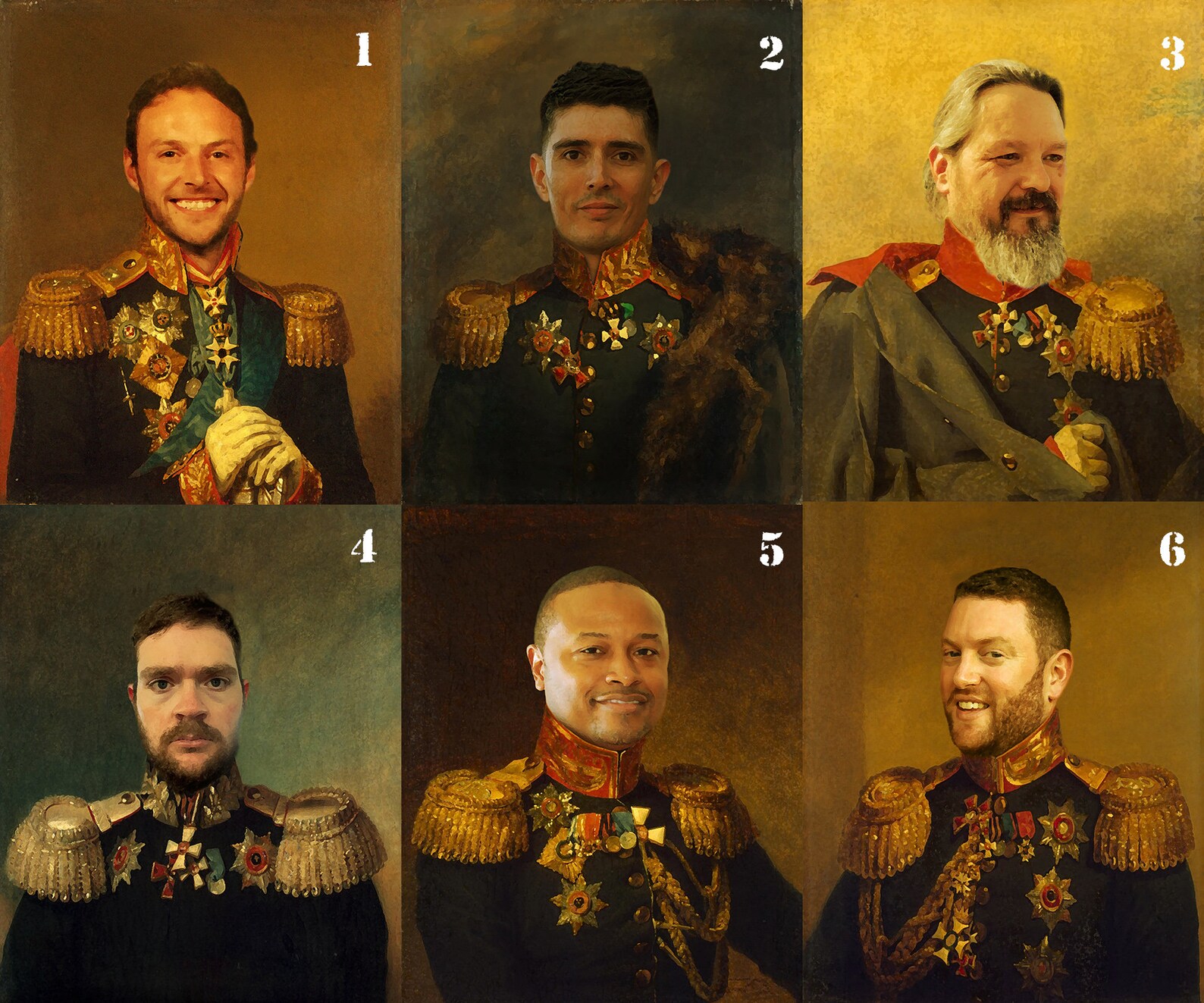 Custom Personalized Military Portraits - Etsy