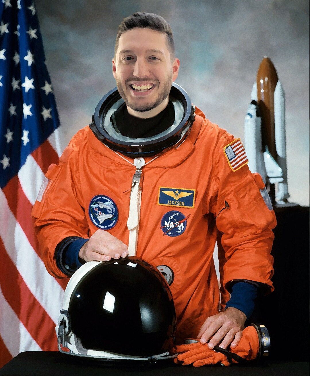 Custom Astronaut Portrait [DIGITAL DOWNLOAD] - Etsy